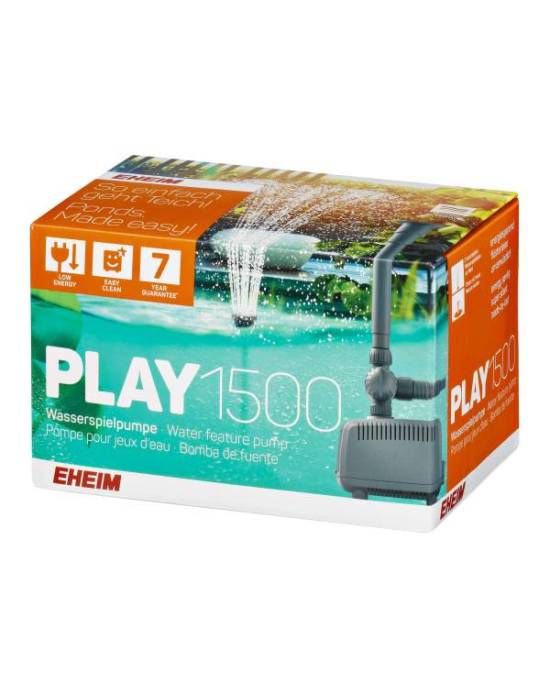 Eheim - PLAY1500 - Hmax 1,4 m - 15W - 1200L/h - câble 10 m