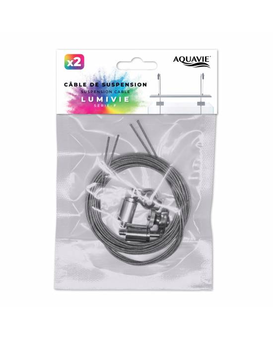 Aquavie - Câbles de suspension pour Lumivie Serie-F - 2 pcs
